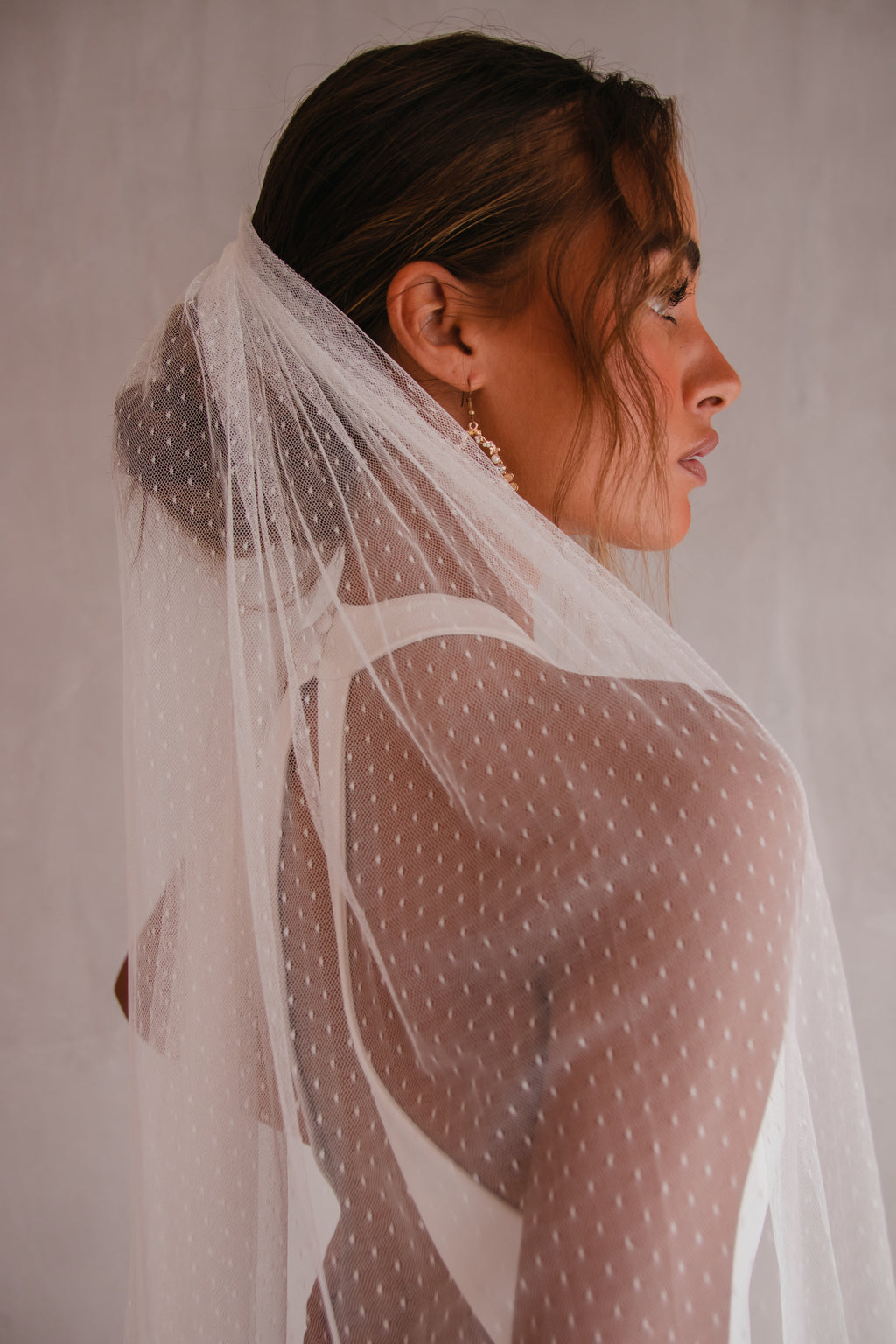 The Paige Dot Veil – Jay Kay Braids and Bridal
